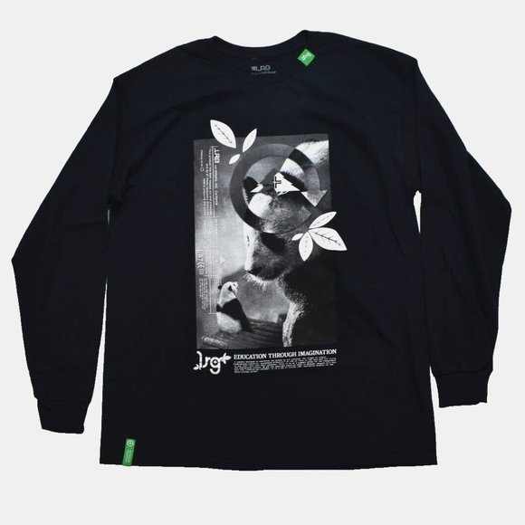 Lrg | Shirts | Lifted Research Group Mens Lrg Face 2 Face Pandas Education Ls Shirt New Large ...